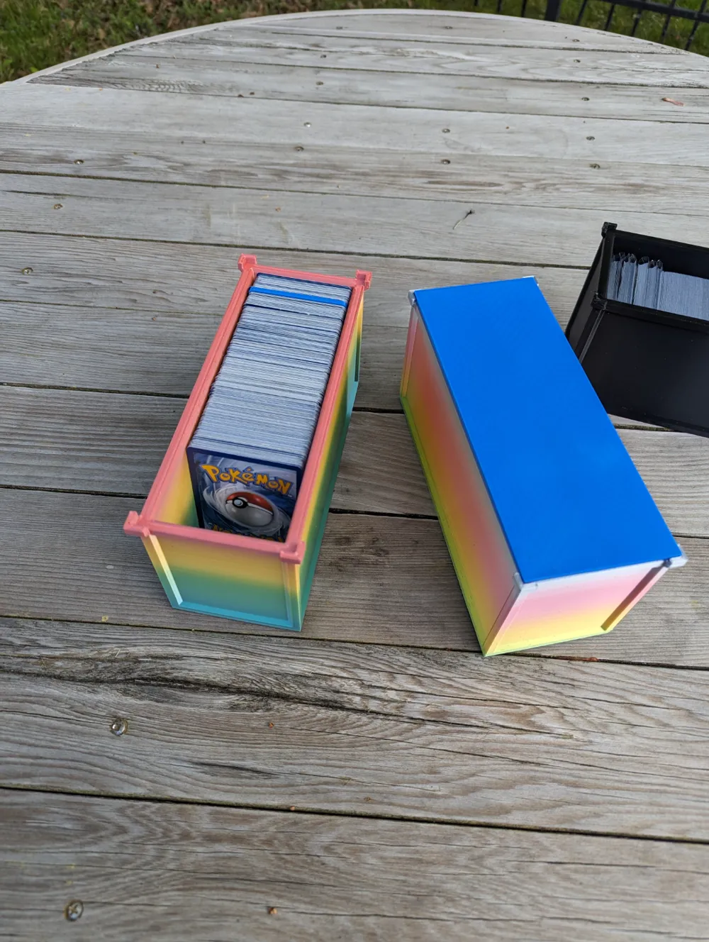 Stackable Card Storage Boxes 3 Sizes TCG Pokemon by Cincinnati Squirrel ...