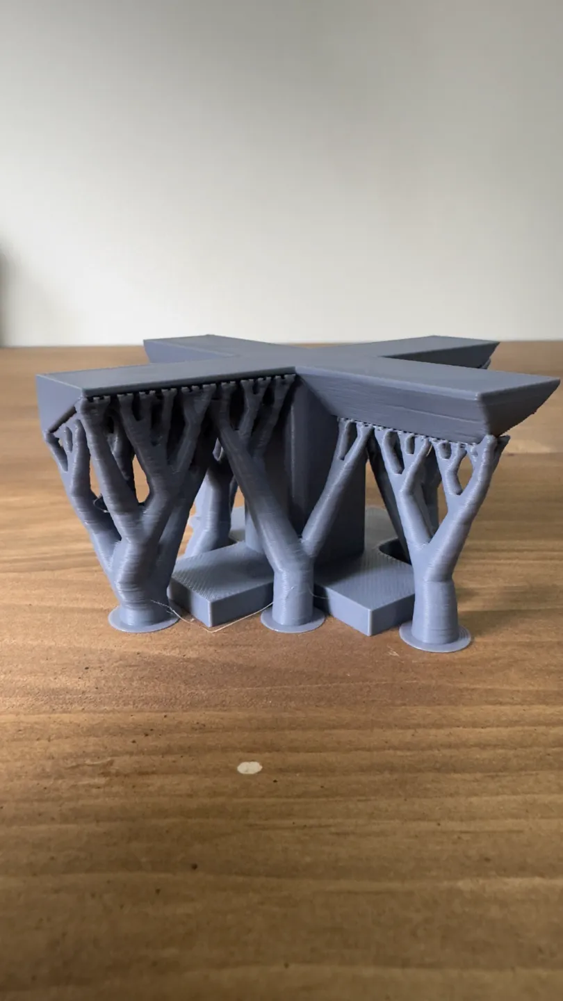 Overhang Support Test Model by extruded.designs - MakerWorld
