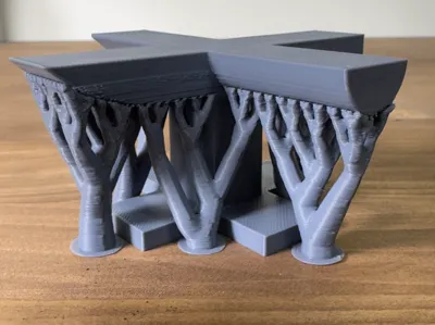 Overhang Support Test Model by extruded.designs MakerWorld: Download ...