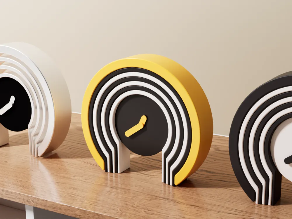 The third shade clock by bastienwlli - MakerWorld