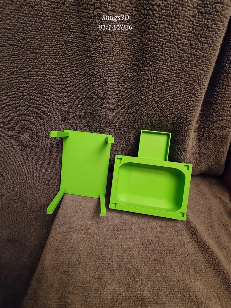 2 piece Bird Feeder with Camera mount - Free 3D Print Model - MakerWorld