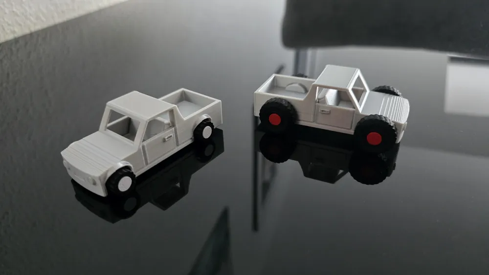 Street and off road toy car with moving wheels by mixersnk MakerWorld ...