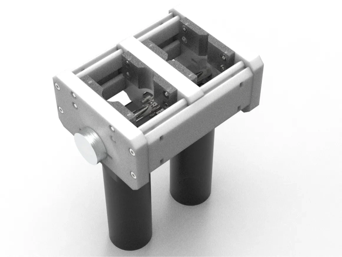 Hand-operated fixture for engraving seals, a manual clamp, with ...