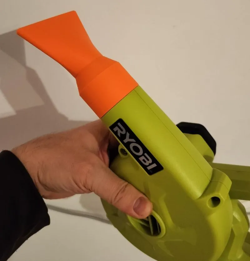 Dust Blower Nozzle for Ryobi Shop Blower Remixed by ippe__ - MakerWorld