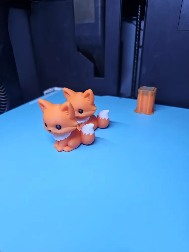 Cute Little Fox - Free 3D Print Model - MakerWorld
