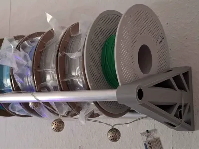 Filament Wall-Storage by JoyfulGoldenDude - MakerWorld