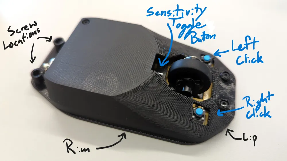 Wireless Mouse DIY Design Project Remixed by Noah MakerWorld: Download ...
