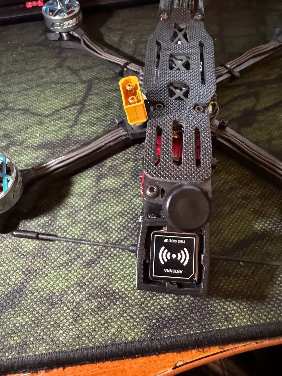 TBS source one v5 GPS+Antenna mount - Free 3D Print Model - MakerWorld