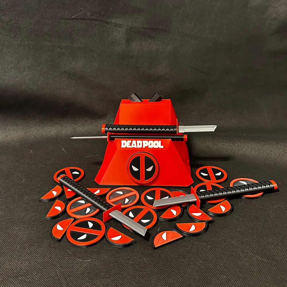 Stand for Dualsense - Deadpool by ShQ@r.Ok MakerWorld: Download Free 3D ...