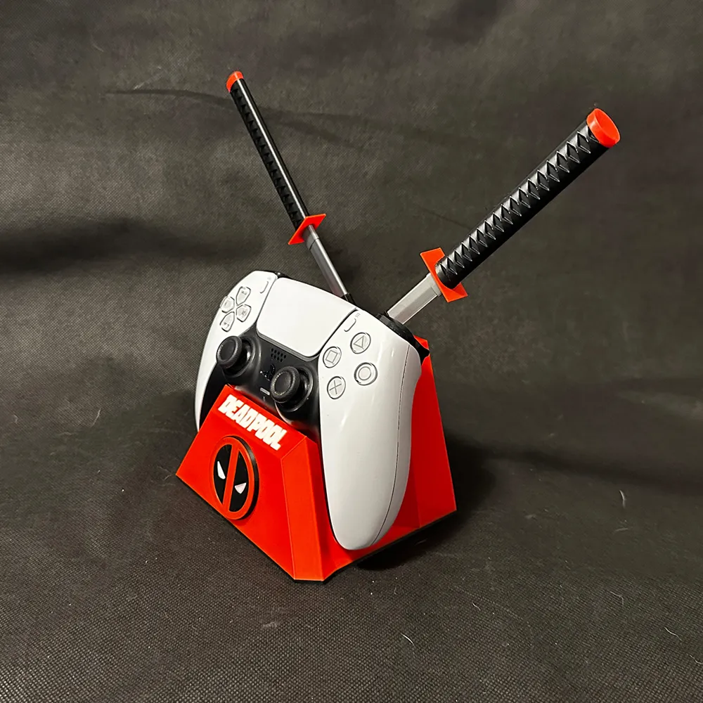 Stand for Dualsense - Deadpool by ShQ@r.Ok MakerWorld: Download Free 3D ...