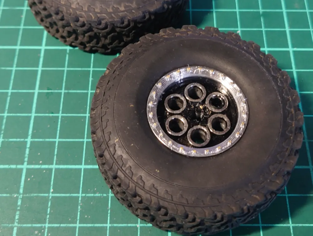 RC-WPL tire for Brick models wheel by horcikdesignsMakerWorld: Download ...