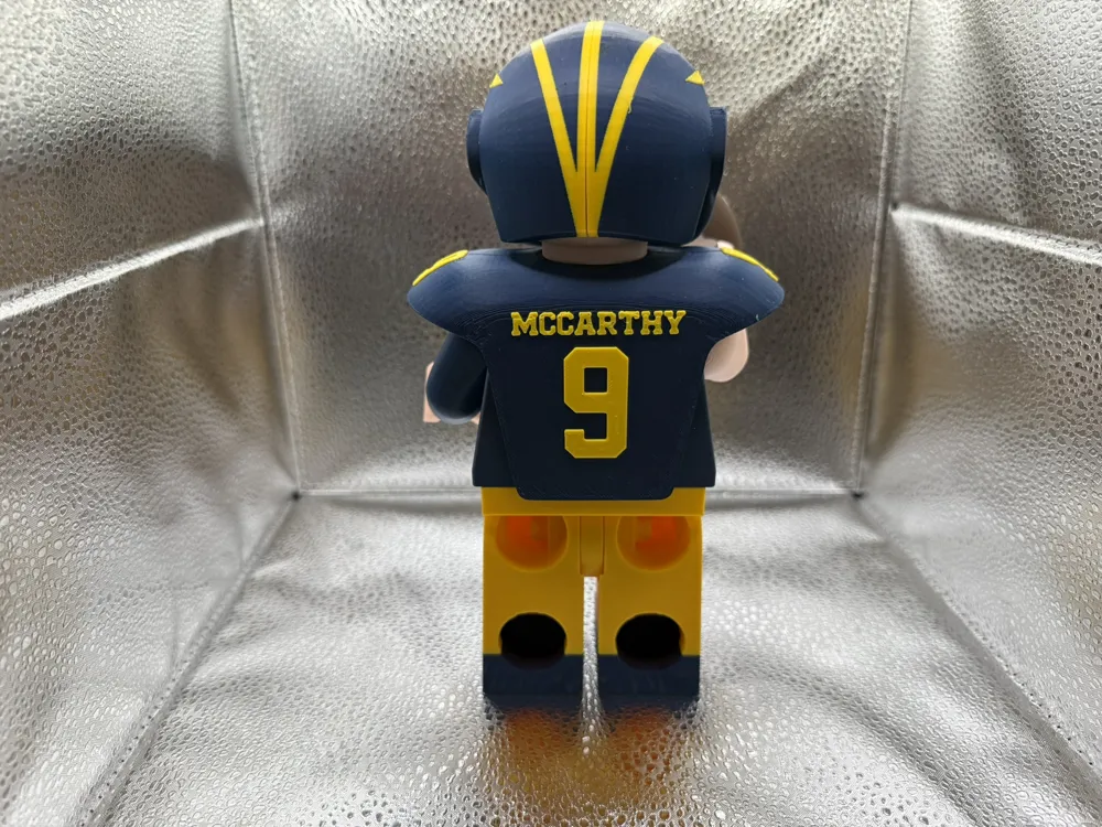 Michigan Wolverine Football - Pick Jersey/Player - Free 3D Print Model ...