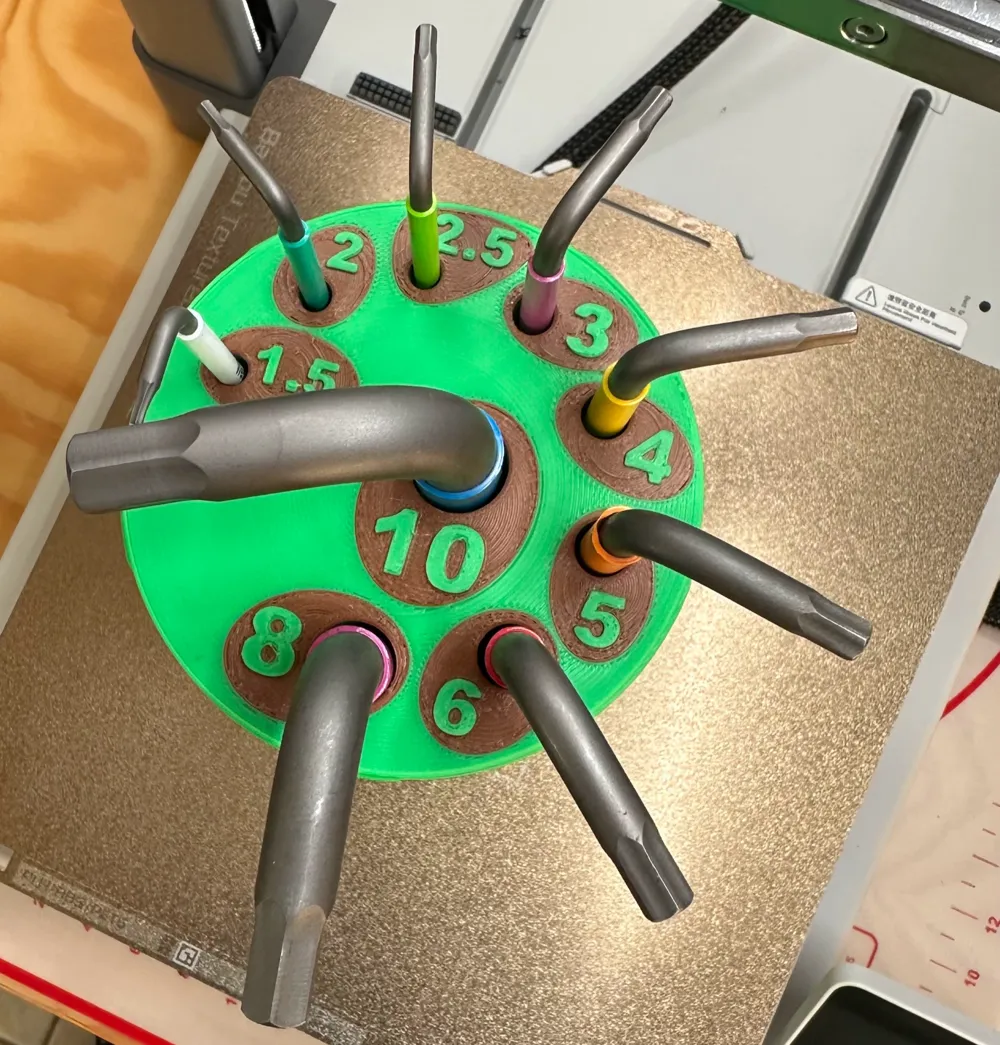 Wera Allen Hex Wrench Holder by Gennadiy - MakerWorld