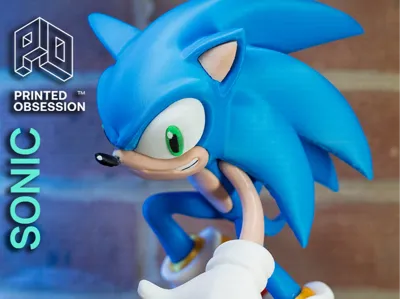 Sonic 3d print model download - MakerWorld