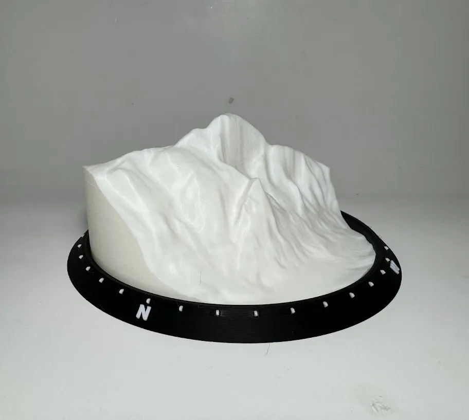 Yosemite National Park - Tiny Topo 3D (Half Dome) by 3DFolio - MakerWorld