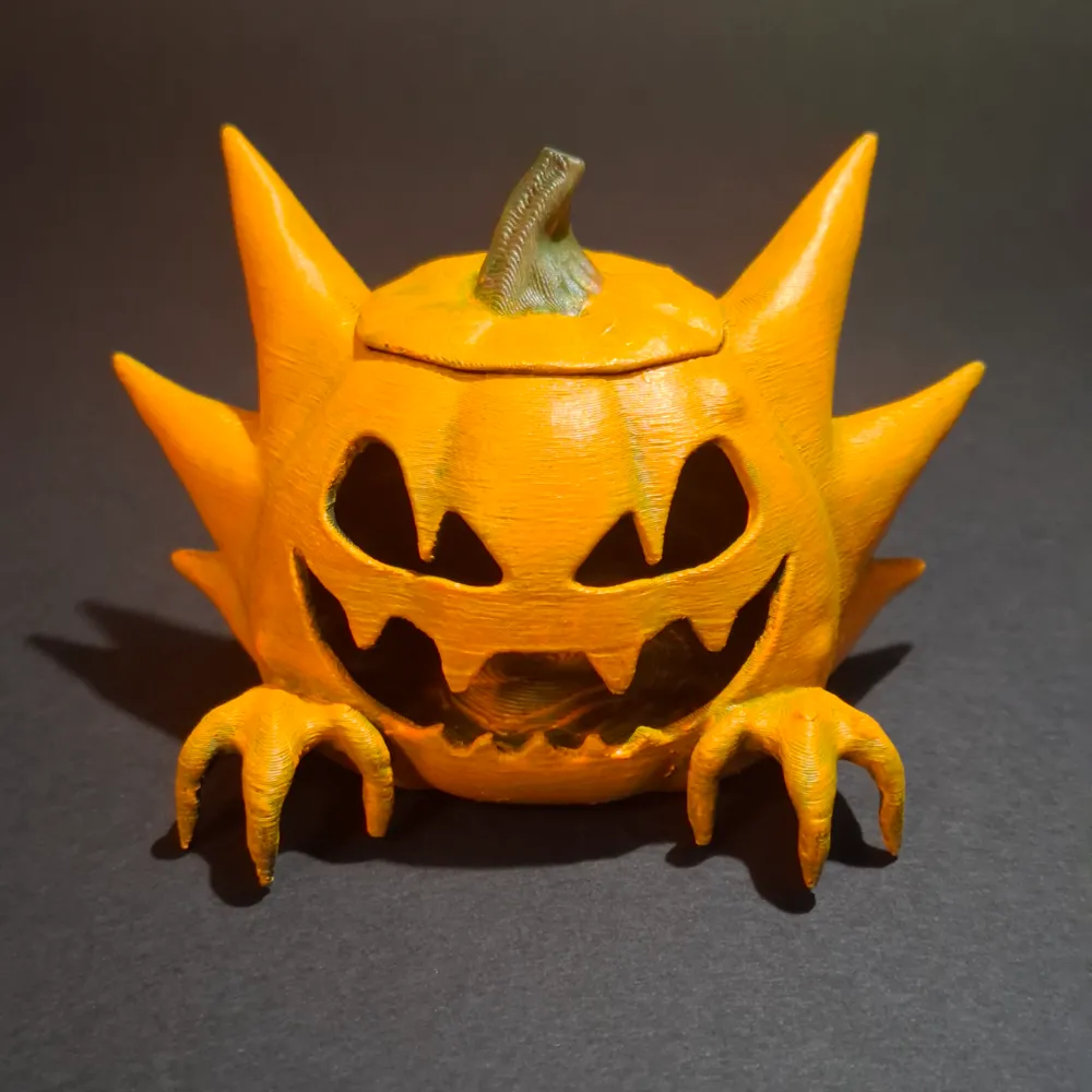 Pokemon haunter pumpkin by Ghigne - MakerWorld