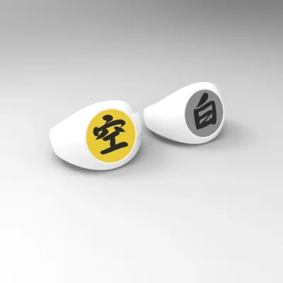 Naruto - Akatsuki Rings by AO0o MakerWorld: Download Free 3D Models