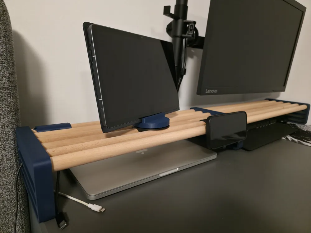 Modular Desk Shelf - Free 3D Print Model - MakerWorld