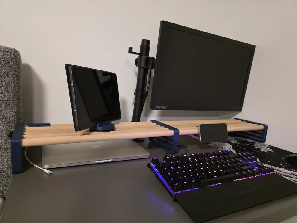 Modular Desk Shelf - Free 3D Print Model - MakerWorld