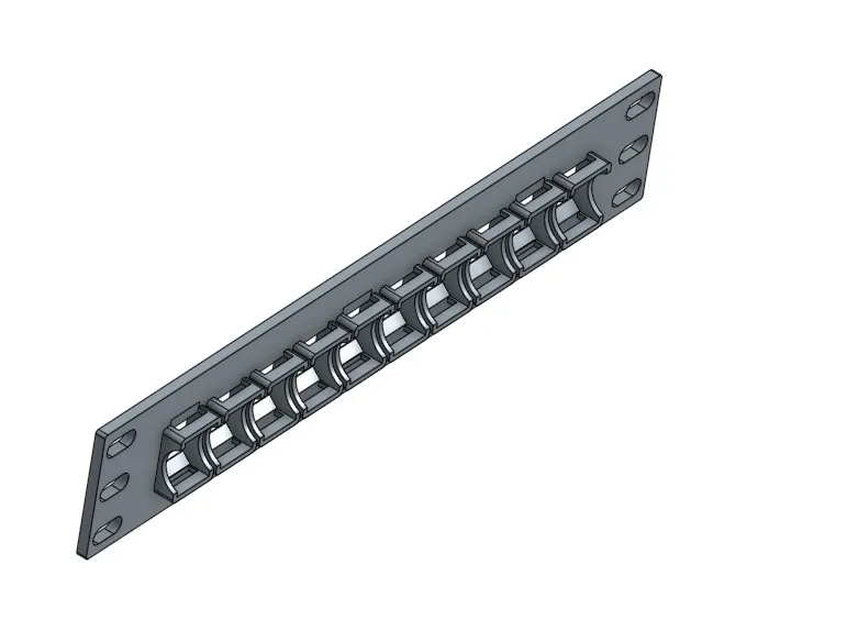 Patchpanel for 10 keystones 10" rack by just actual kevin MakerWorld: Download Free 3D Models