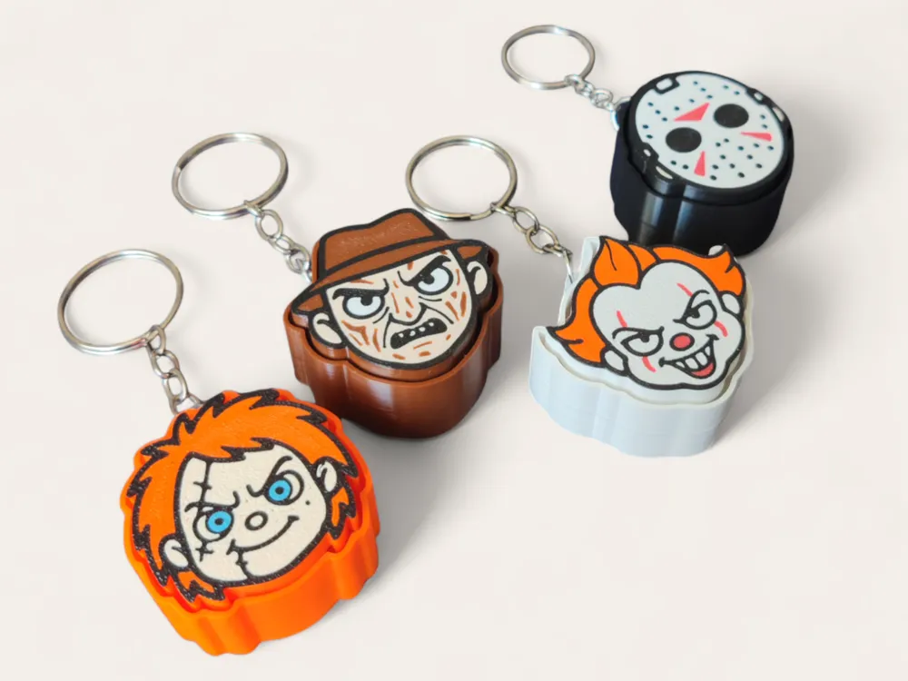 Horror Clickers – Pennywise, Jason, Freddy, Chucky by MakerPeace 3D ...