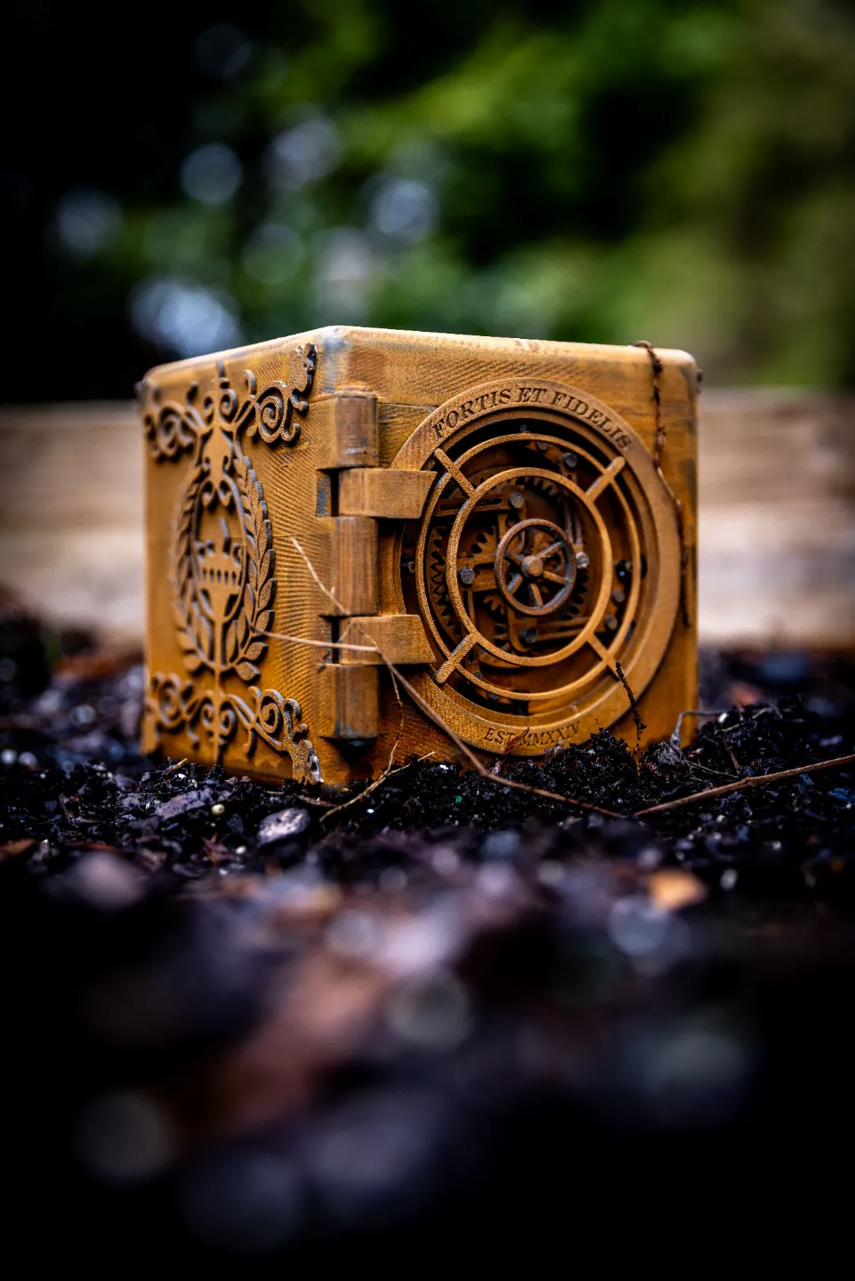 Dual Locking Vault - Configurable & Customizable! - Free 3D Print Model ...