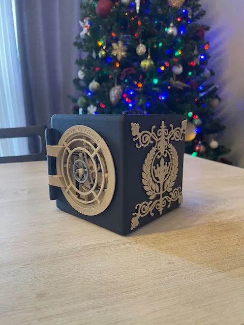 Dual Locking Vault - Configurable & Customizable! - Free 3D Print Model ...