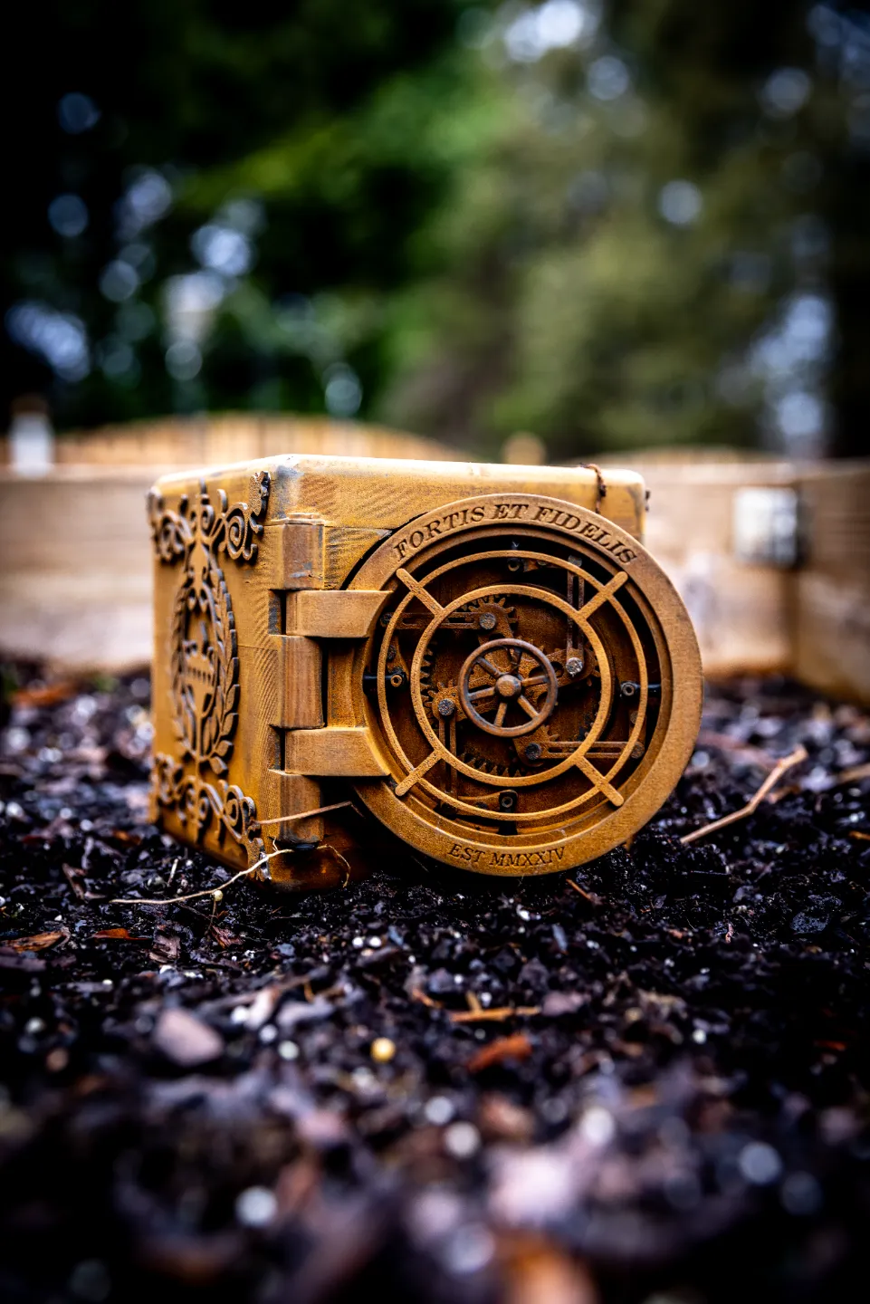 Dual Locking Vault - Configurable & Customizable! by ShapeShift 3D ...
