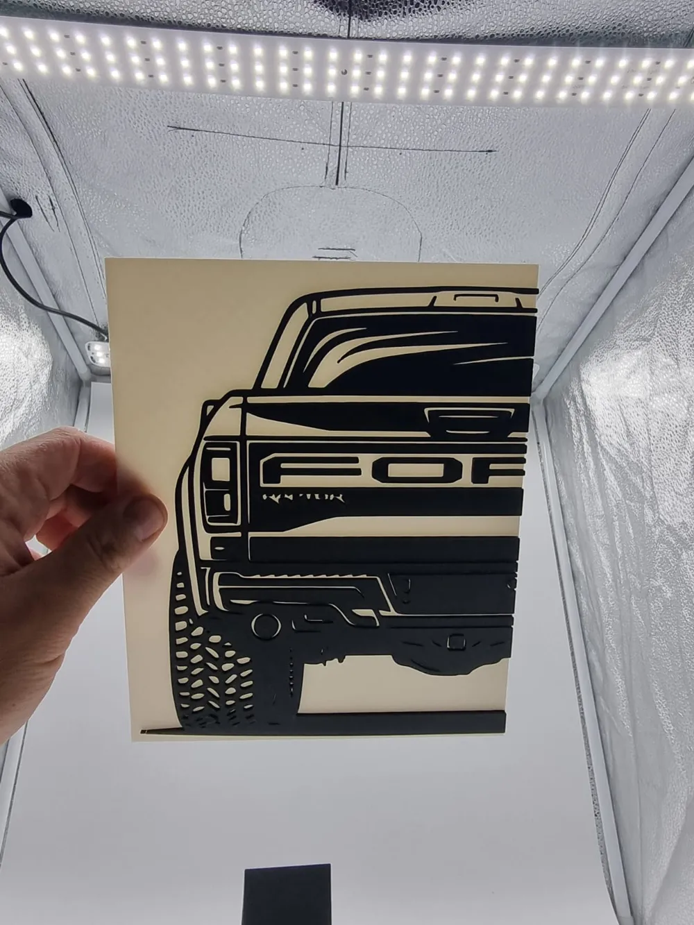 2D Wall Art Ford F150 Raptor by R.Werner Print MakerWorld: Download ...