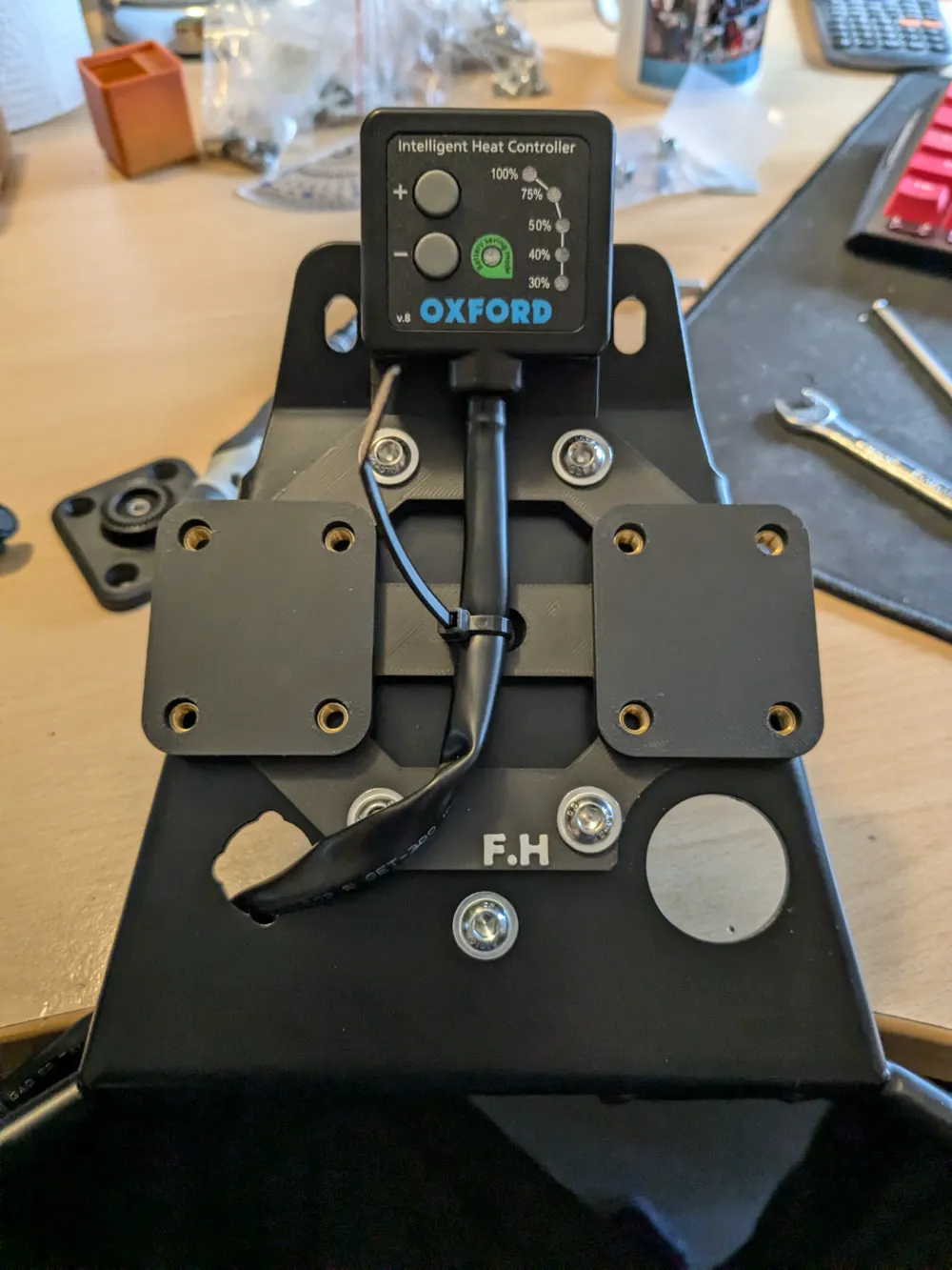 DUAL AMPs Mount for Adventure Spec Mini Fairing by frank.huffer18 ...