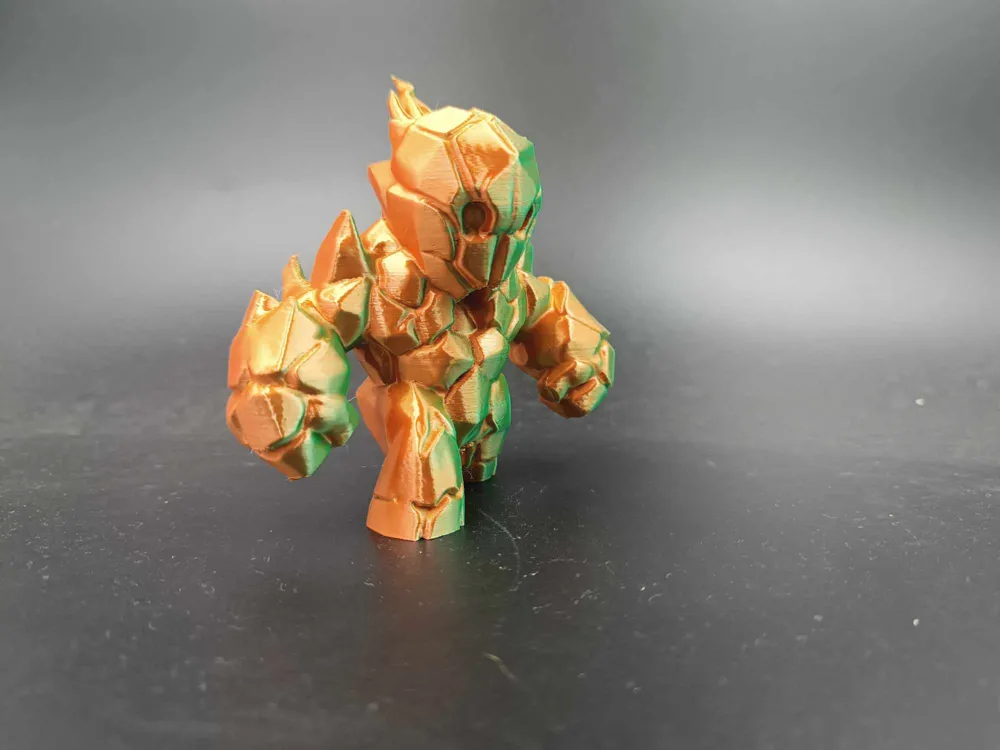 Infernal Fire Golem - DnD RPG Miniature Dungeons by drakeforge3d ...