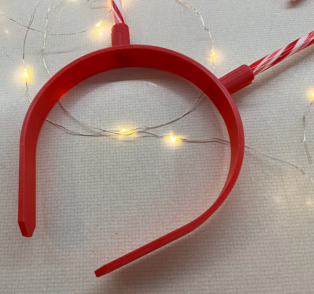 Candycane Headband by CLaM 3D - MakerWorld
