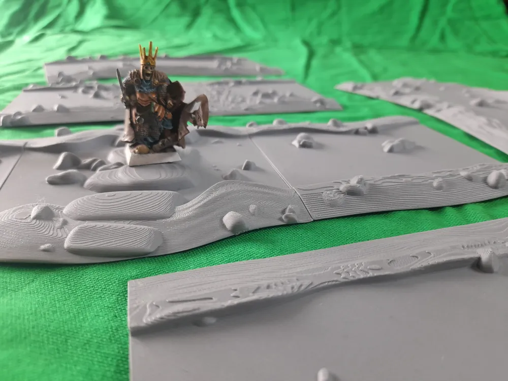 Modular Wargaming Terrain, Short Straight by The Terrain Atelier ...