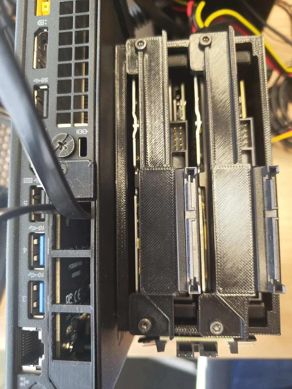 ThinkNAS - 4-fach-HDD-NAS-Gehäuse für Lenovo M920q von Fisz MakerWorld ...