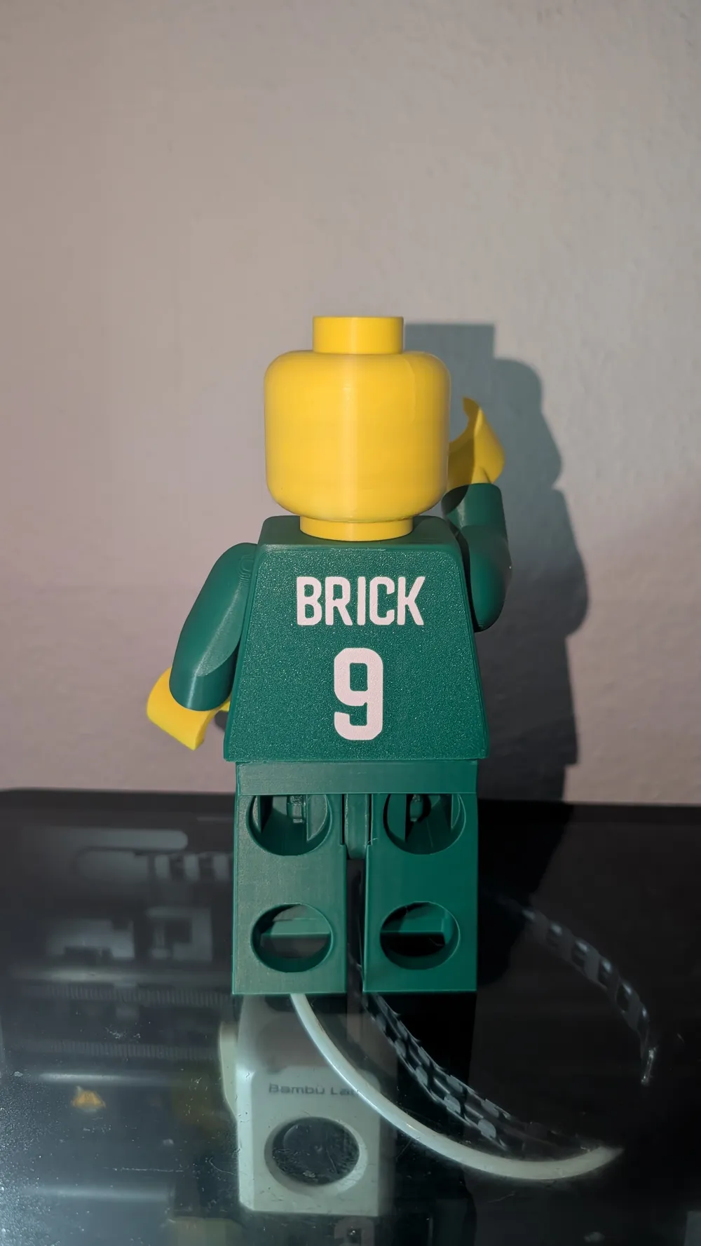 Large Brick Man - Real Betis - 20cm - modular - Free 3D Print Model ...