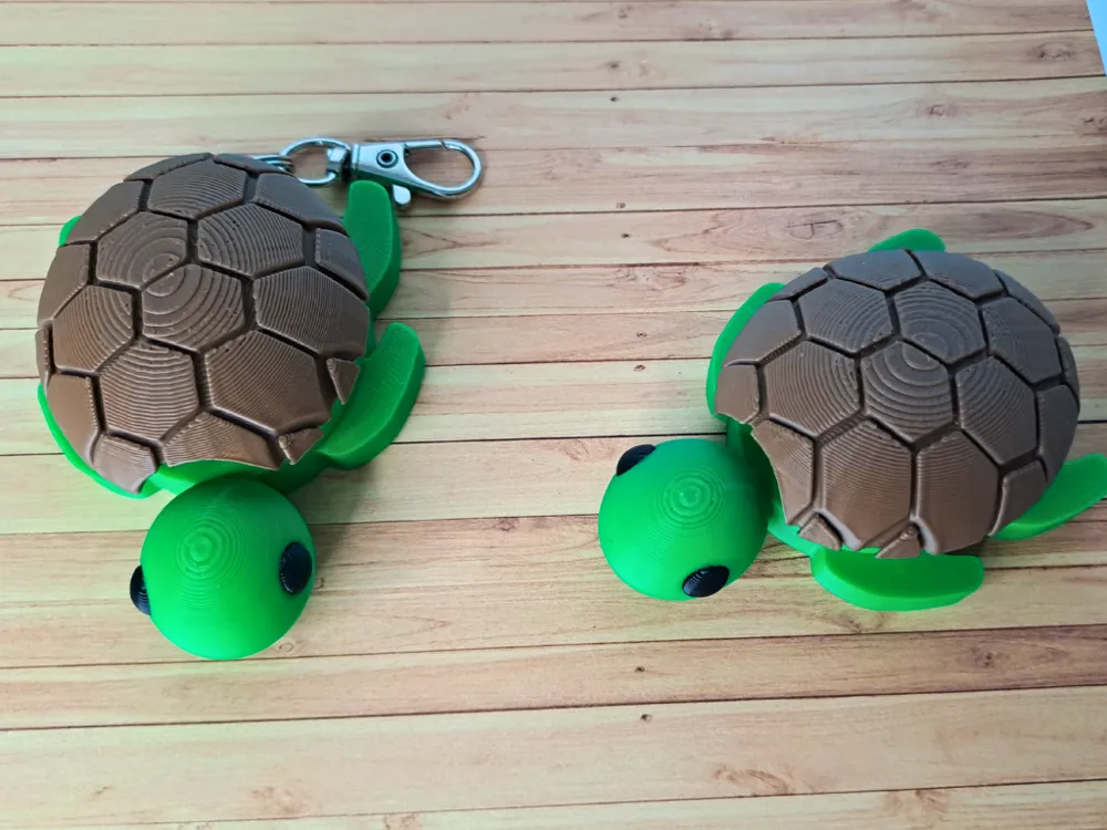 Turtle Clicker Fidget - Free 3D Print Model - MakerWorld