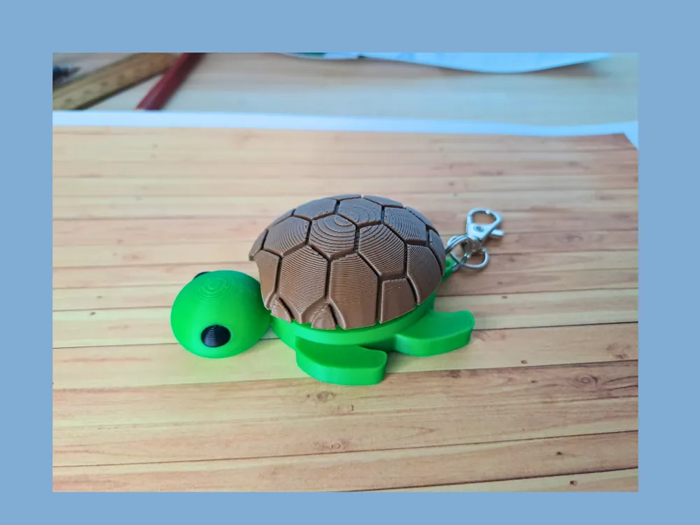 Turtle Clicker Fidget - Free 3D Print Model - MakerWorld
