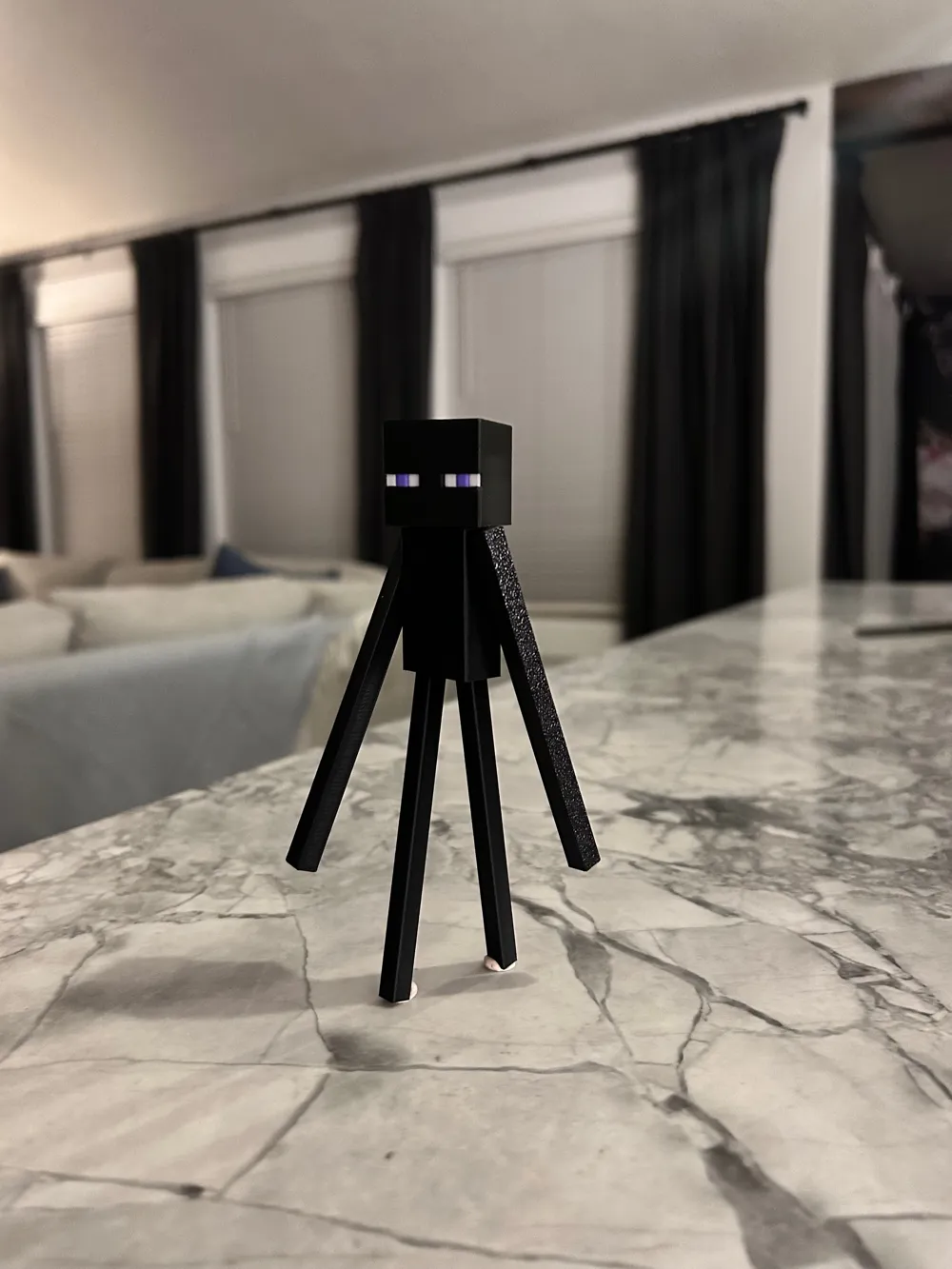 Articulated Enderman keychain - Minecraft 029 - Free 3D Print Model ...