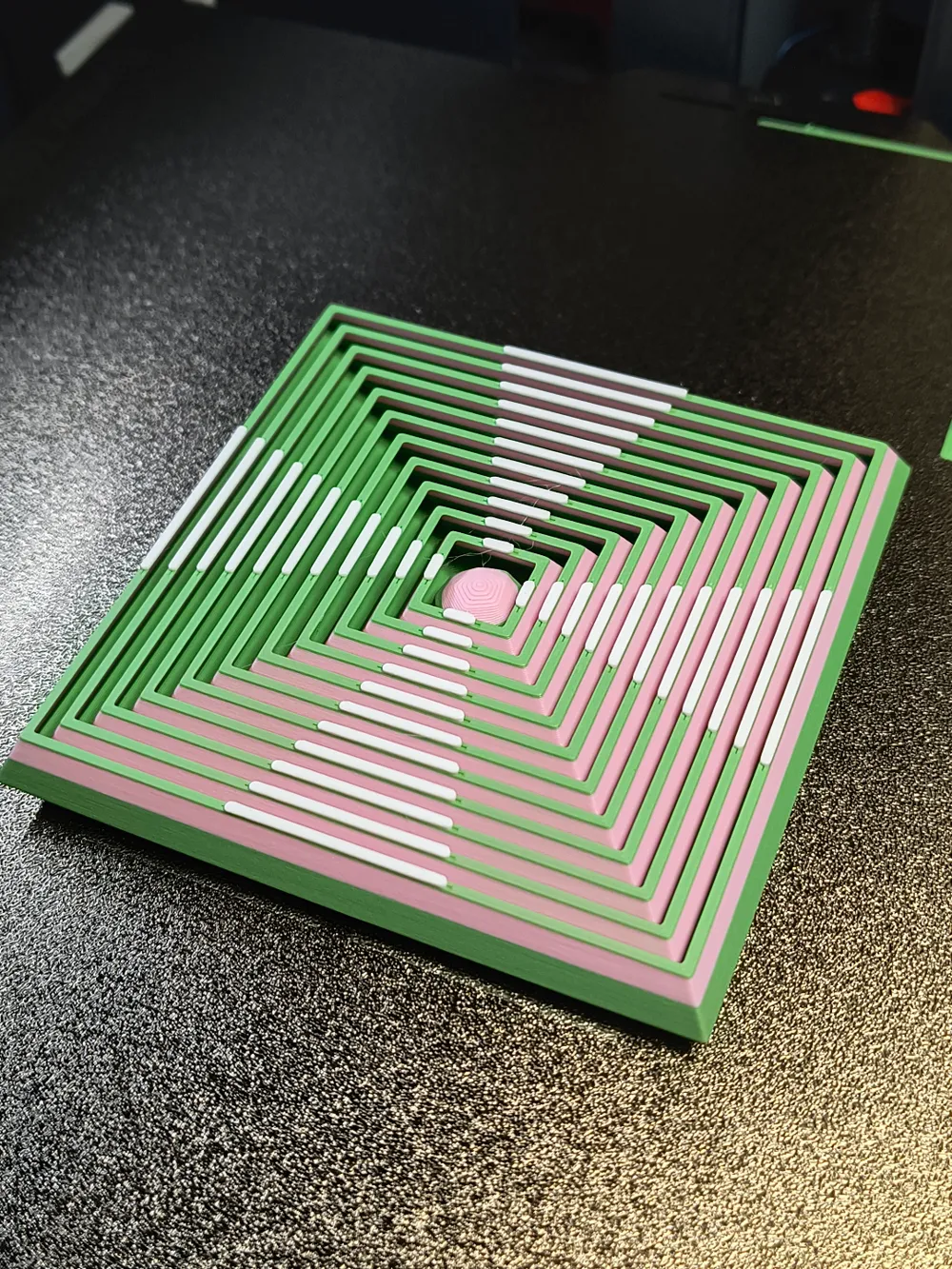 Square Pyramid Fidget - Free 3D Print Model - MakerWorld