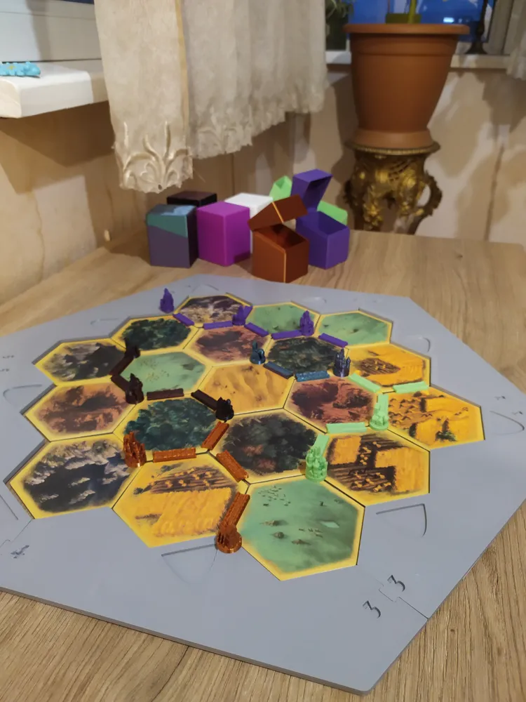 Catan Borders + dlc 5-6 players by eDarkFox MakerWorld: Download Free ...