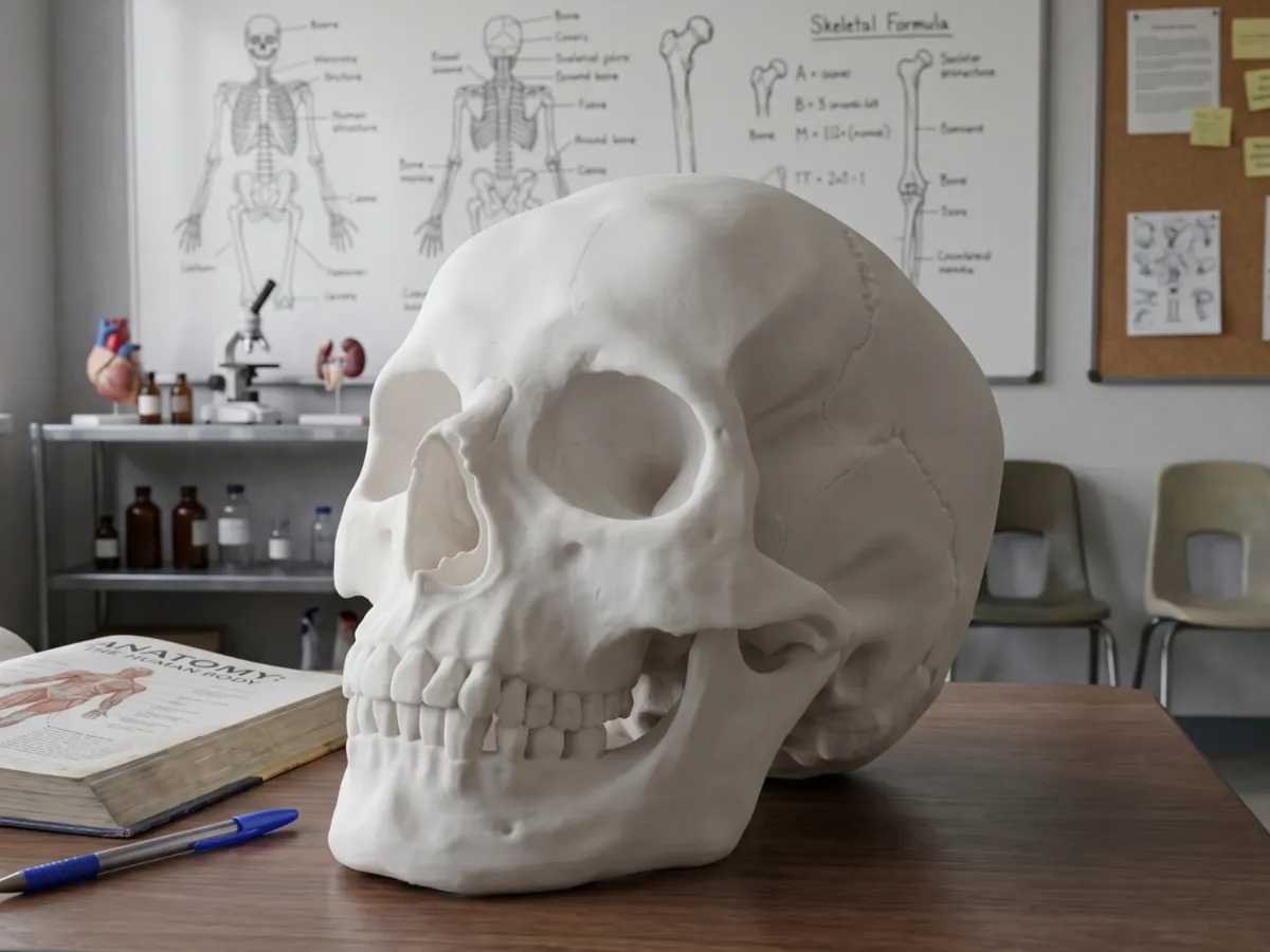 Real Human Skull Max Detail - Free 3D Print Model - MakerWorld