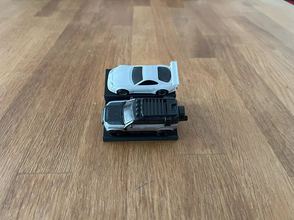 double display stand 1/64 hotwheels siku matchbox by Sir_Stigma ...