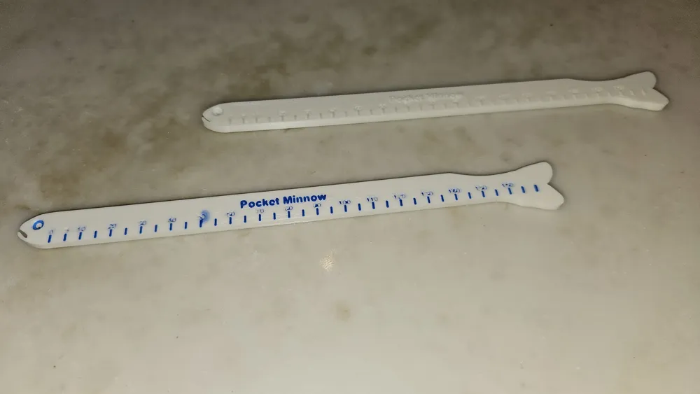 Pocket Minnow – Cute Keychain Ruler for Fishing by ...