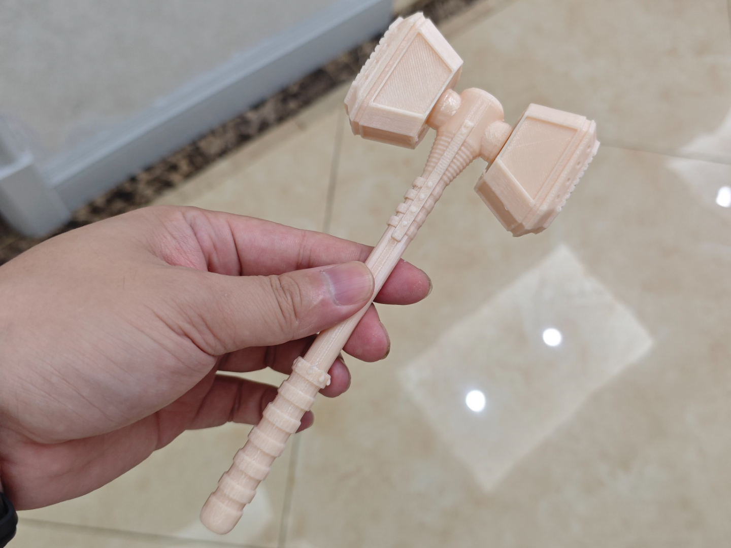 Primitive Orc Hammer COS Big Hammer Children's Toy Safe Simulation ...