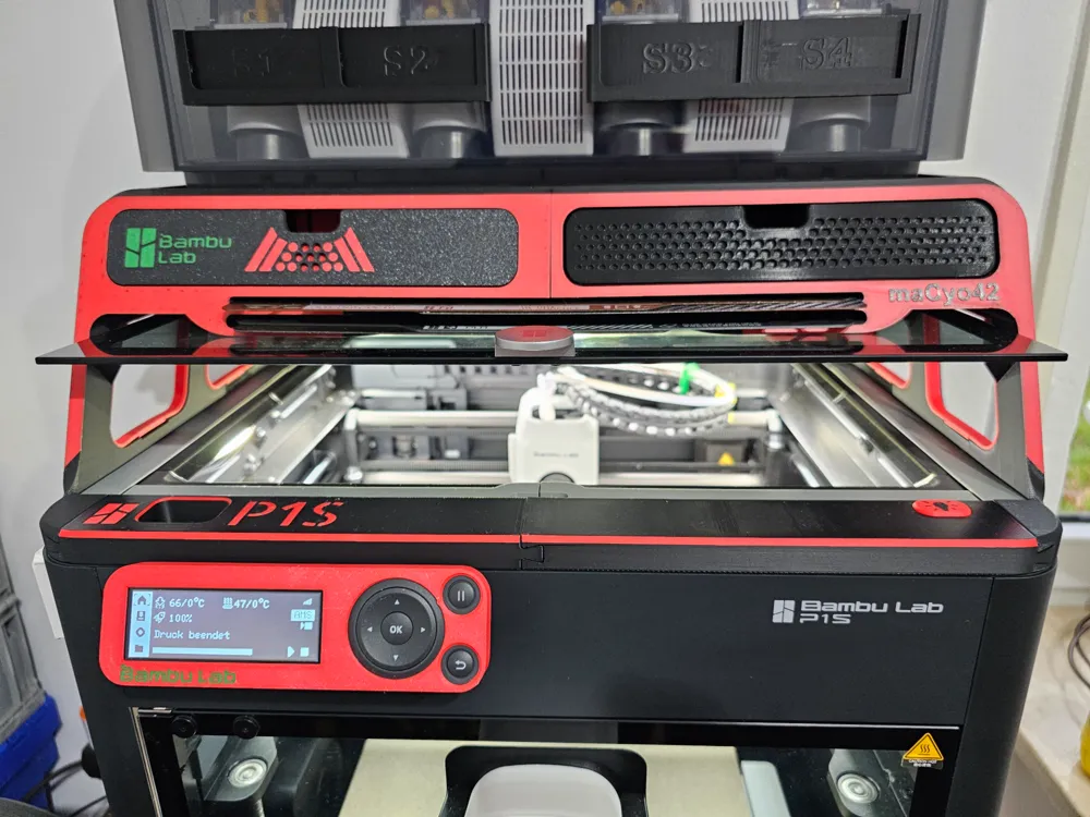 P1S´n´P1P Screen Style Upgrade and Protection - Free 3D Print Model ...