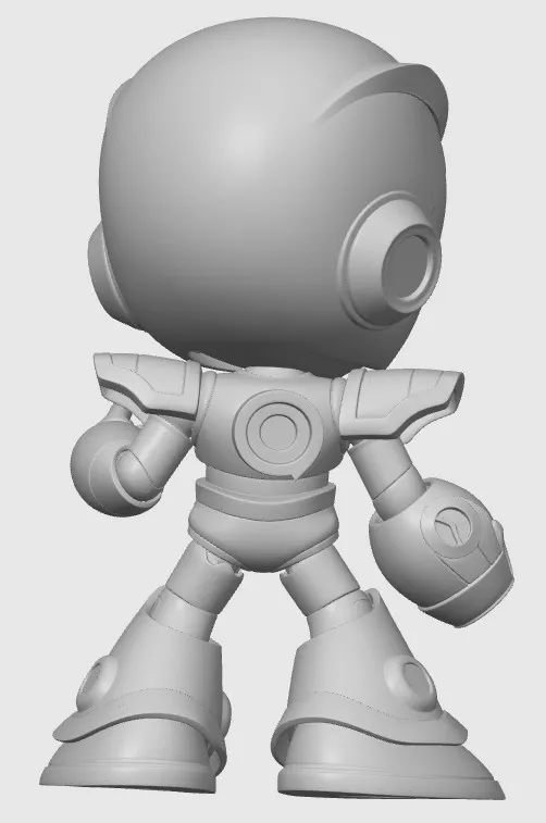 Robot Megaman - Free 3D Print Model - MakerWorld