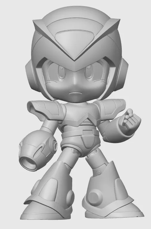 Robot Megaman - Free 3D Print Model - MakerWorld