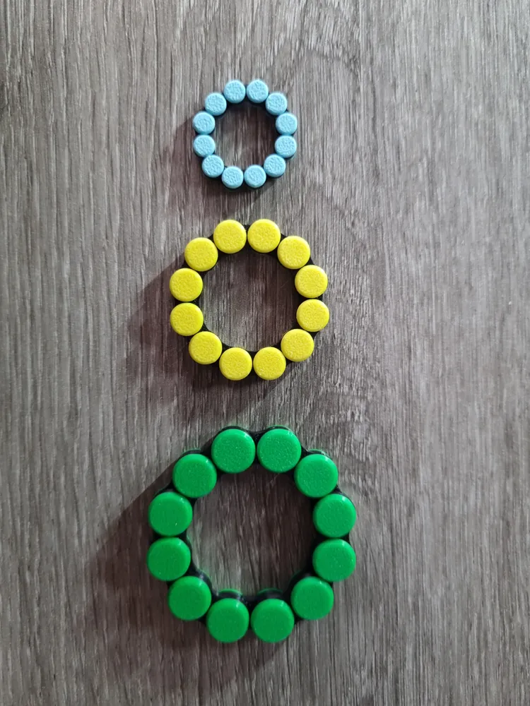 ROJOCO - Chain-Link Hex Pixel Puzzle by Tjoene MakerWorld: Download ...