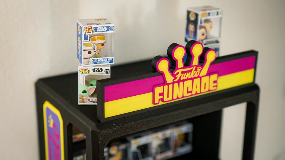 Funko Funcade Display Box - Bitty Pops - Free 3D Print Model - MakerWorld