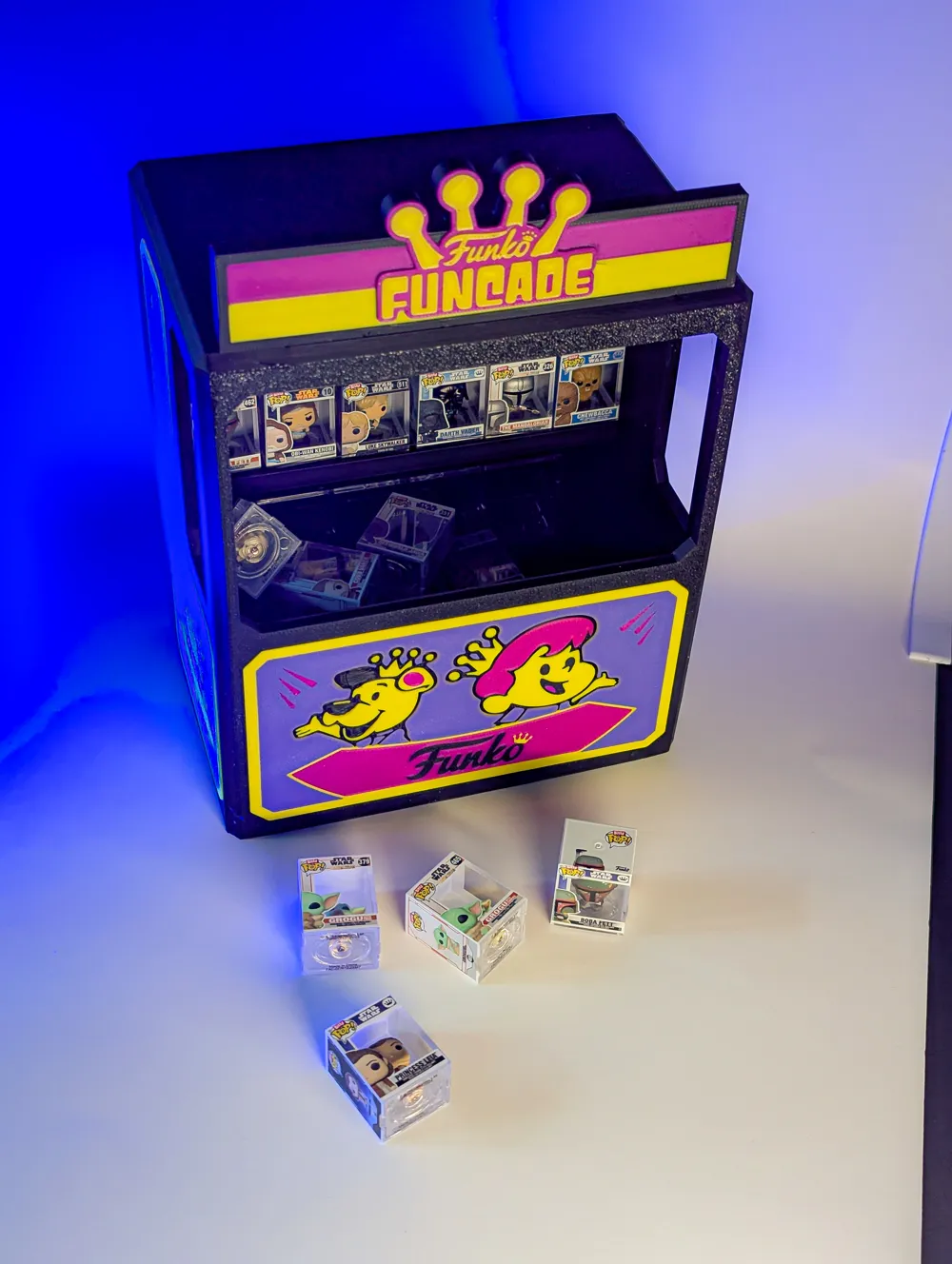 Funko Funcade Display Box - Bitty Pops by LAYRLAB MakerWorld: Download ...